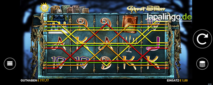 Ghost Slider - Online Slot: Jetzt mit 100€ Bonus spielen!
